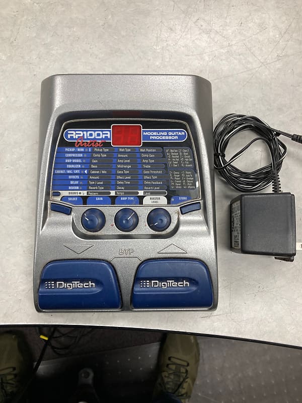 DigiTech RP100A ARTIST Modeling Guitar Processor | Reverb