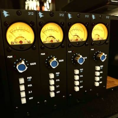 Quad Eight 312 vintage EQ module pair, (3 band api style with | Reverb