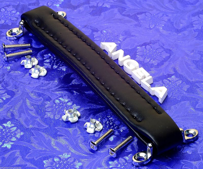 Heavy Duty Vintage Style Steel Reinforced Black Amp Handle, | Reverb