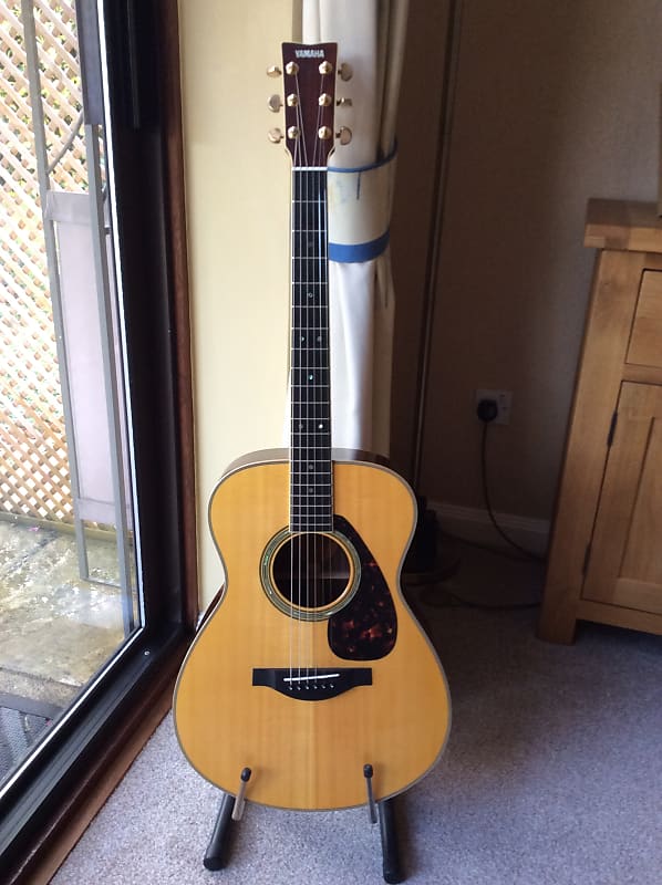 Yamaha LS16 ARE Small body acoustic Guitar | Reverb