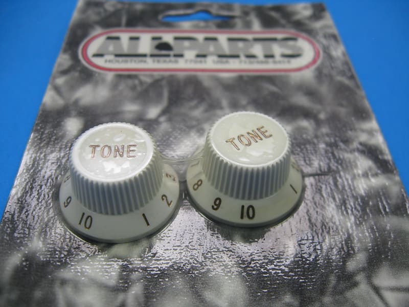 Allparts White Tone Knobs | Reverb Canada