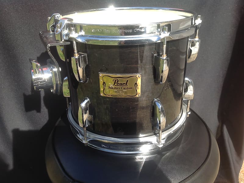 Pearl Masters Custom Extra 10"x8" Maple MRX Tom Drum 1990's | Reverb