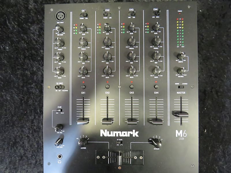 Numark M6 DJ Mixer (Raleigh, NC) | Reverb