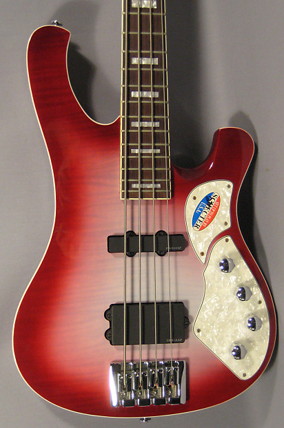 Schecter Stargazer Bass Guitar in Crimson Ghost Finish | Reverb