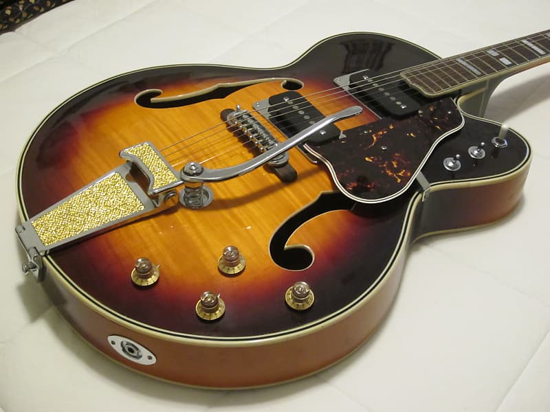 Vintage Rare 1960s Conrad 40178 Hollow Body Electric Guitar - | Reverb