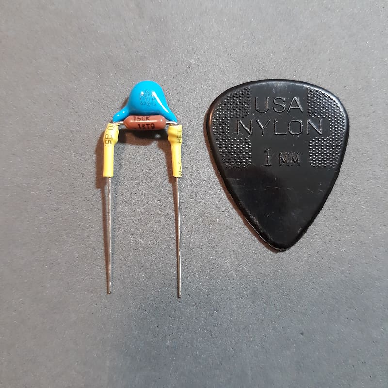 TREBLE BLEED Mod TV JONES SPEC .001uF Ceramic Capacitor, Dale | Reverb