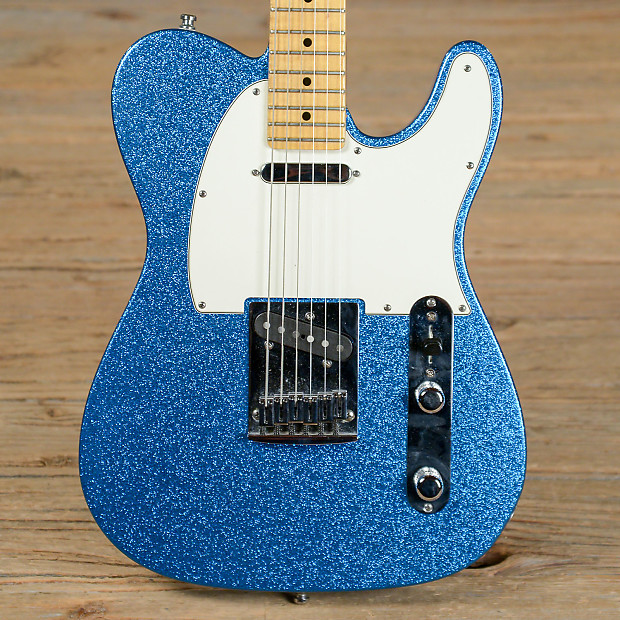 Fender CS Custom Sparkle Telecaster MN Blue Sparkle | Reverb Canada
