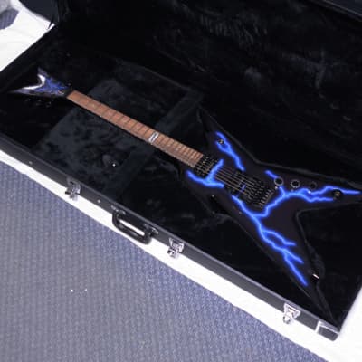 Dean Dime Dimebag Razorback Set Neck Thunder Bolt From Hell | Reverb