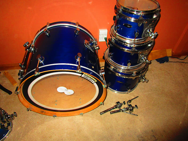 PDP Pacific Drum OG LX Series , all Maple 2000's - Blue , | Reverb