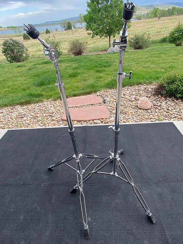 CB Percussion Double-Braced Straight Cymbal Stands - COMBO | Reverb