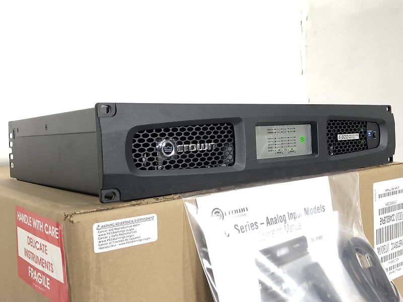Crown Audio DCI 4|600 4-channel 600W DriveCore Power Amp | Reverb