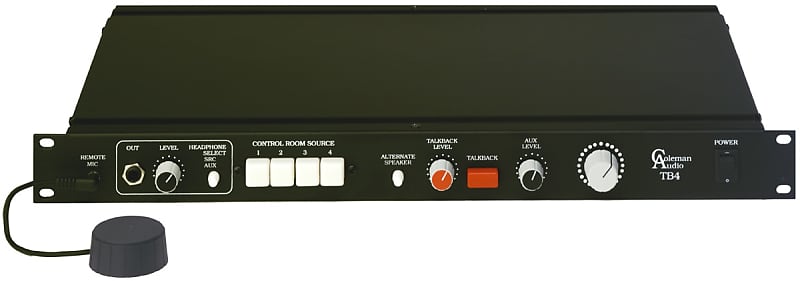 Coleman Audio Tb4 Daw Talkback Monitor Reverb