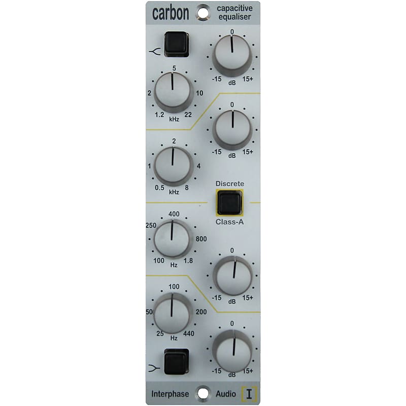 Interphase Audio Carbon 500 Series Equalizer | Reverb