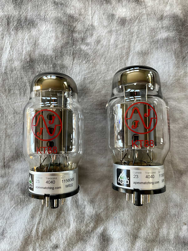 JJ Electronic KT88 Power Tube Apex Matched Pair | Reverb