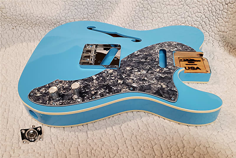 Amazing-USA made ,Semi hollow Tele style body, Double bound | Reverb