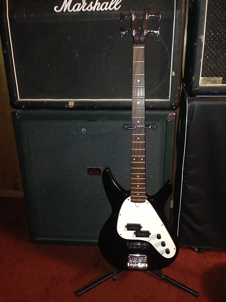 VERY RARE USA VACCARO V2 X-RAY BLACK BEAUTY BASS GUITAR | Reverb