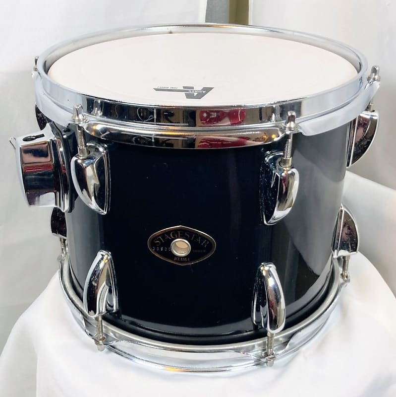 Tama StageStar 10"x8" tom in black wrap FREE Shipping! | Reverb