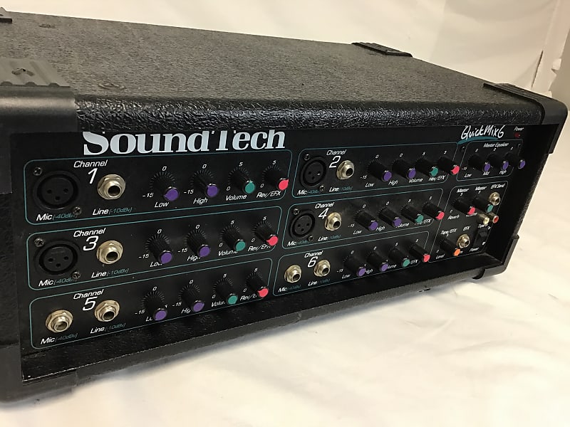 Soundtech QM-6 Mixer | Reverb