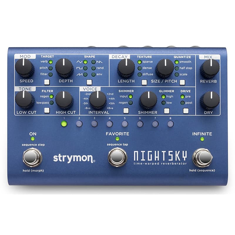 Strymon NightSky Time-Warped Reverberator Reverb Pedal | Reverb