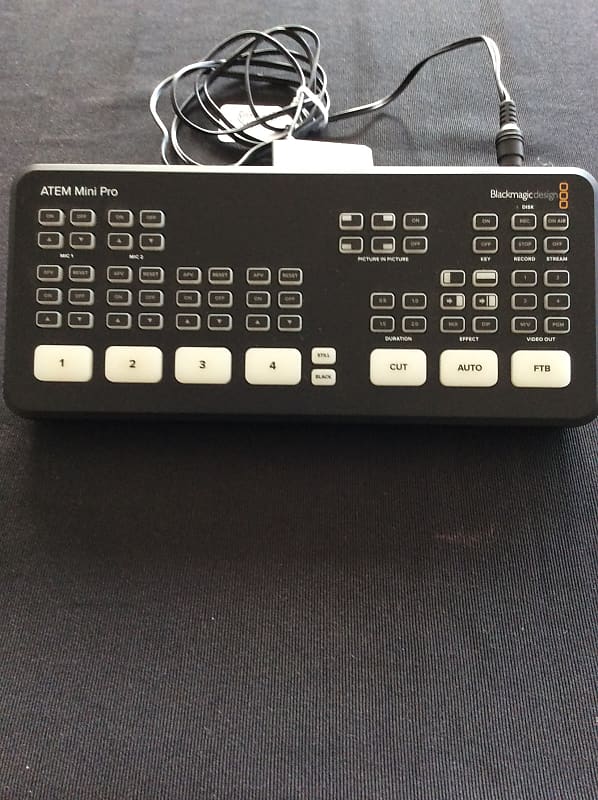 Blackmagic Design ATEM Mini Pro Live Stream Switcher | Reverb