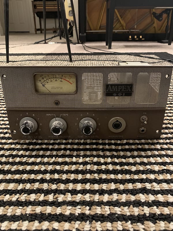 Ampex 601 Mic Preamp/Tape Machine Electronics Project | Reverb