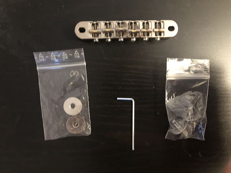 ABM 2400 roller bridge (nickel) | Reverb