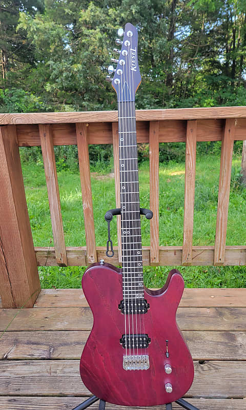 Kiesel Carvin Solo 6 Baritone 2023 - Rasberry Stain | Reverb