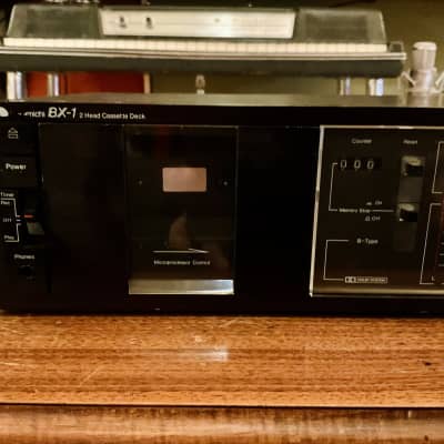 Nakamichi BX-1 Stereo Cassette Deck - ANALOG - Black | Reverb