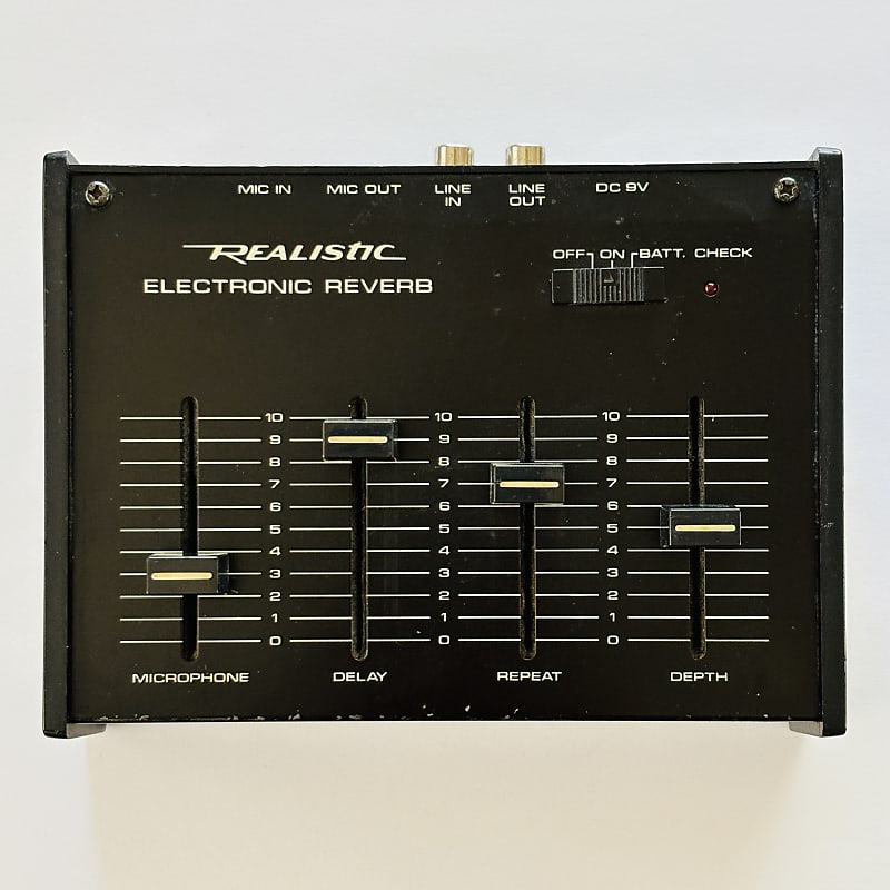 Realistic Electronic Reverb / Echo / Overdrive [BBD Analog | Reverb