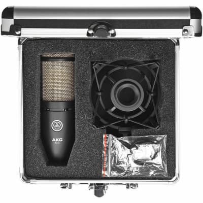AKG P220 Studio Condenser Microphone Recording Mic+Audio | Reverb