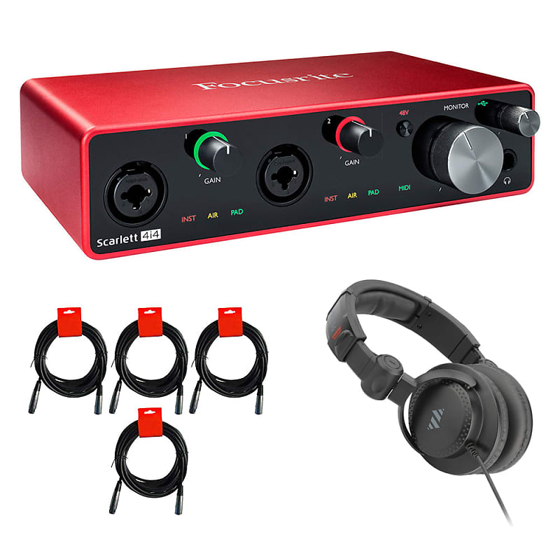 Focusrite Scarlett 4i4 3rd Gen 4-in, 4-out USB Audio | Reverb