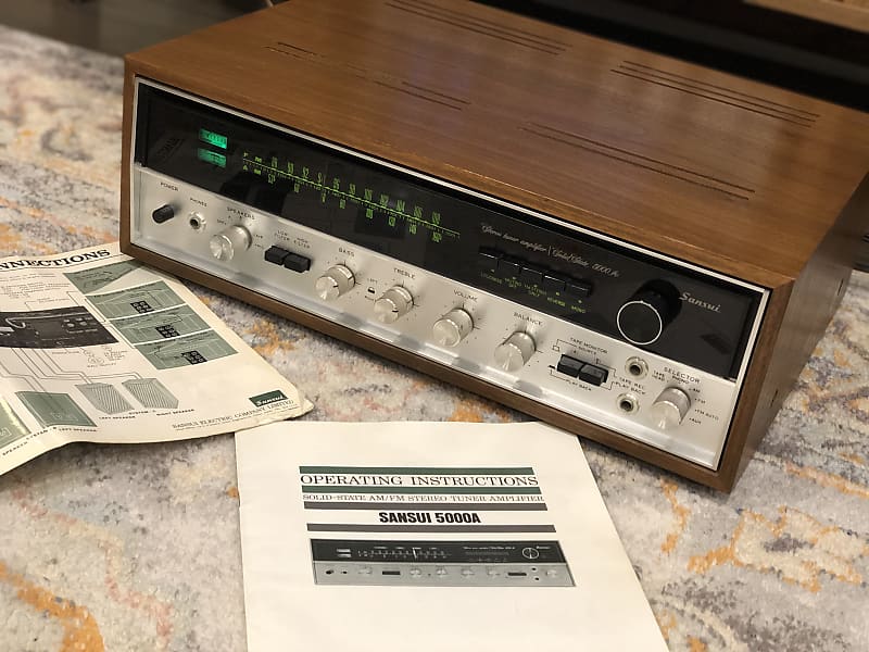 Sansui 5000A Stereo Receiver F-6013 Drivers 1970’s w/ | Reverb