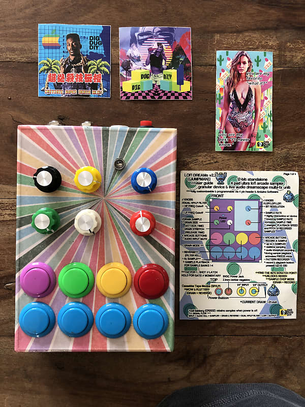 digdugDIY ∆∆ Lo-Fi DREAMs ∆∆ V2.3 ∞ low-fi 12 bit Arcade | Reverb