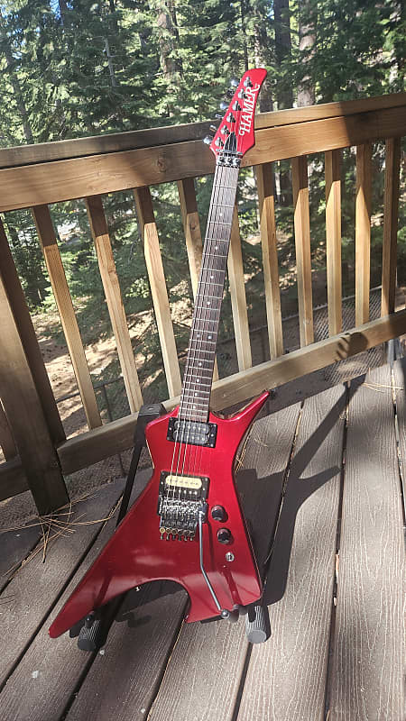 Hamer Scarab 1986 - Candy Apple Red | Reverb