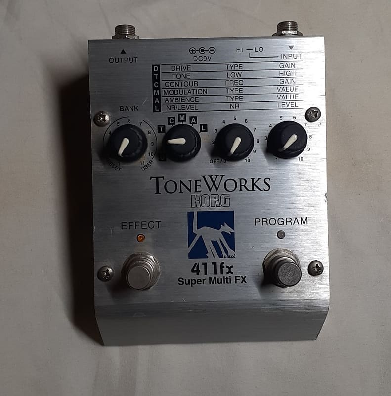 Korg Toneworks 411 fx Multi fx Effect Guitar Pedal | Reverb