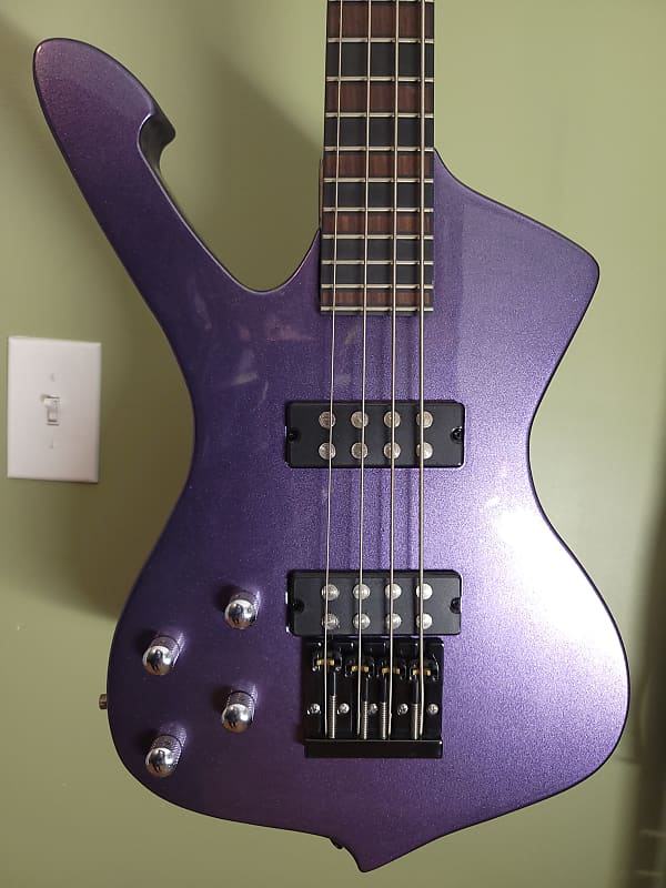 Left-Handed Scream Basses Iceman 2018 - Purple sparkles | Reverb