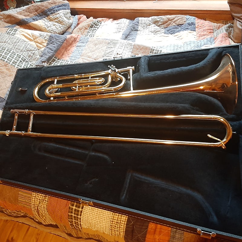 King 608F 'Legend' Step-Up Model Tenor Trombone with F-Rotor, | Reverb