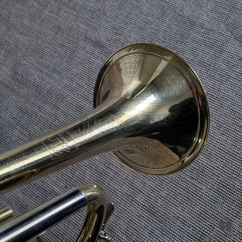 Rare Holton 34 RESOTONE trumpet with bell garland GAMONBRASS | Reverb