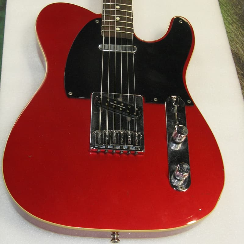 Fender Telecaster Custom Japan- Candy Apple Red W/Case | Reverb