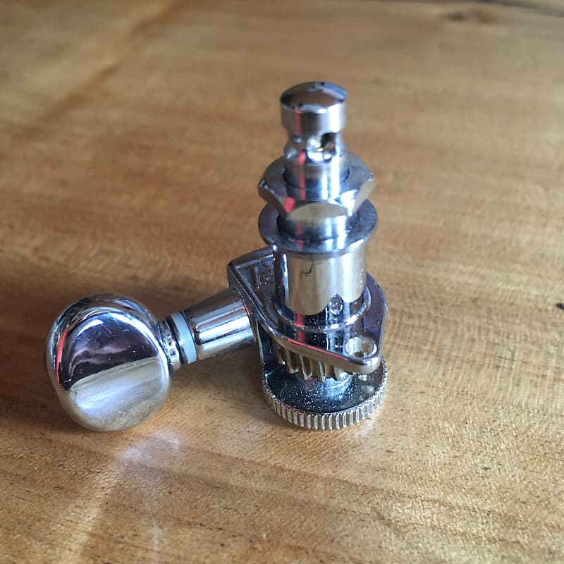Hipshot locking tuner Chrome 6 In-line strat tele butterbean | Reverb