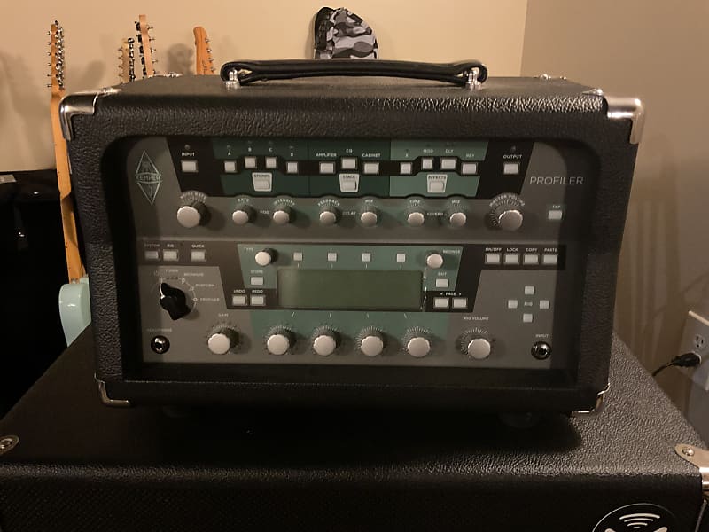 Kemper Profiler Power Head with Zilla, Footswitch & Bag | Reverb