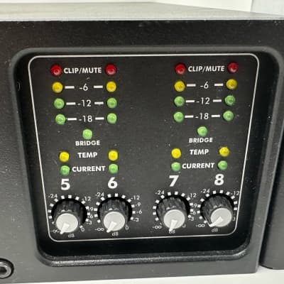 ASHLEY NE8250 & NE8250.70 8 CHANNEL 70V NETWORK AMP | Reverb