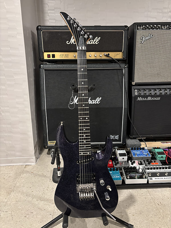 Kramer Proaxe Standard 1989 - Black Sparkle | Reverb