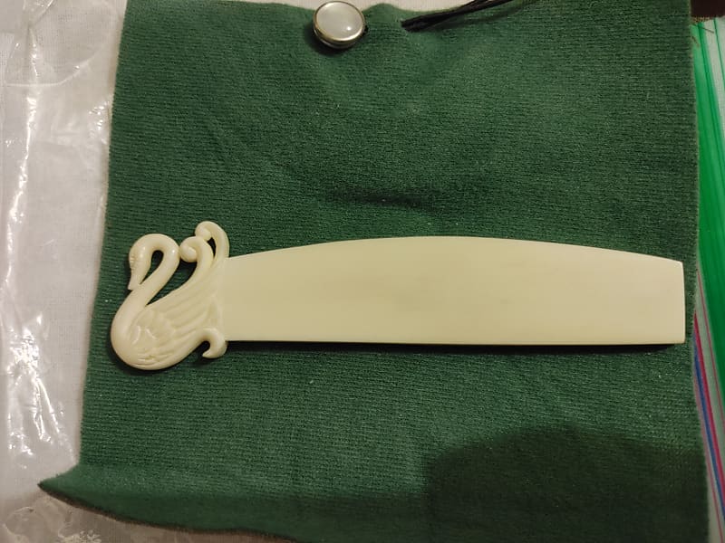 handmade bone nut for sitar | Reverb