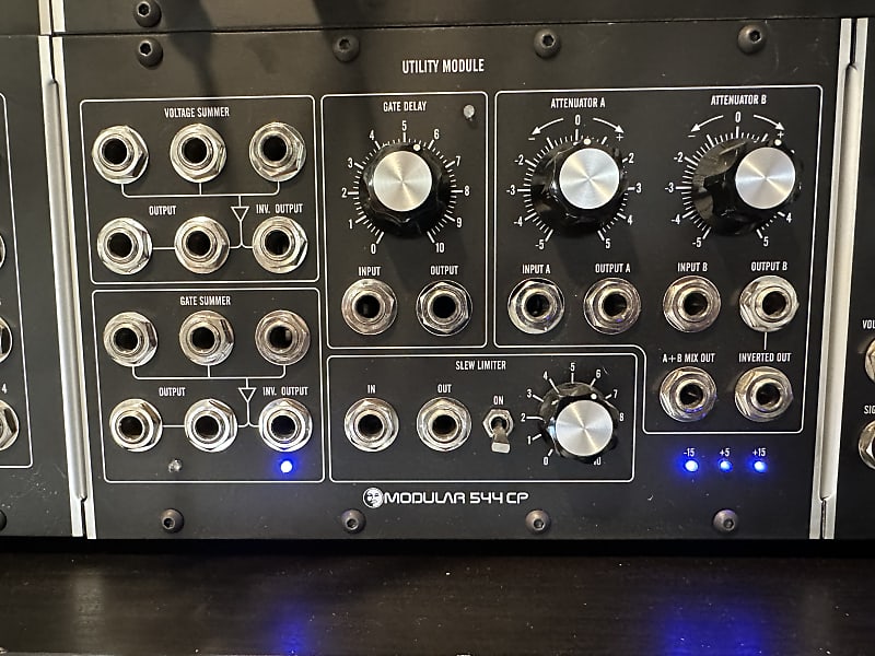 Moon Modular Moon 544 Utility Module 2022 - Black & Silver | Reverb