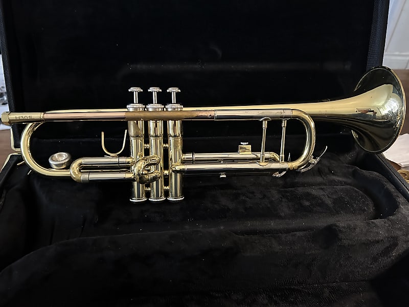 F. Schmidt H30L brass trumpet with case | Reverb
