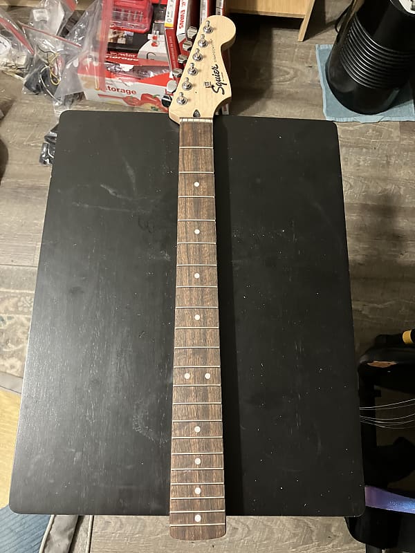 Fender Squier Bullet Stratocaster neck fully loaded | Reverb