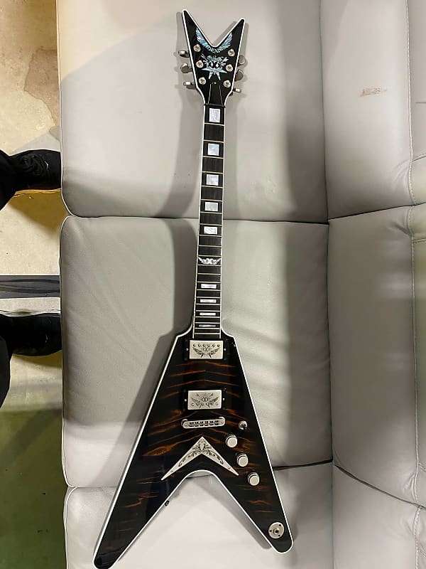 Dean 30th Anniversary Flying V 2007 - Root Beer Burst | Reverb