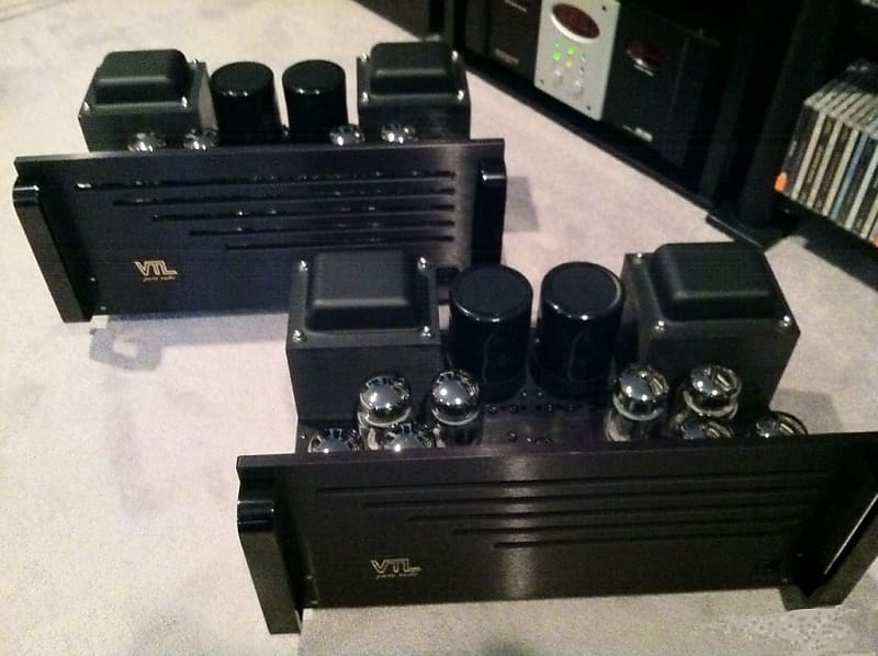 Pair of VTL MB450 monaural power amplifiers XLR/RCA inputs | Reverb