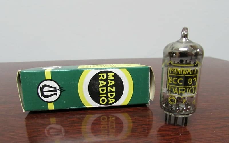 Amperex Holland Made Mazda 12AU7 / ECC82 1961 Grey Plate | Reverb